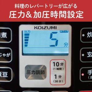 Koizumi Microcomputer Electric Pressure Cooker KSC-3501/R (RED)【Japan Domestic Genuine Products】