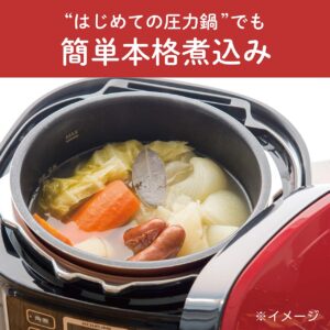 Koizumi Microcomputer Electric Pressure Cooker KSC-3501/R (RED)【Japan Domestic Genuine Products】