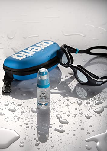 Arena Instant Anti-Fog Spray Swim Goggles Treatment Prevents Fogging Swim Practice Essential Defogger Solution, 35ml Up to 150 Applications, Clear