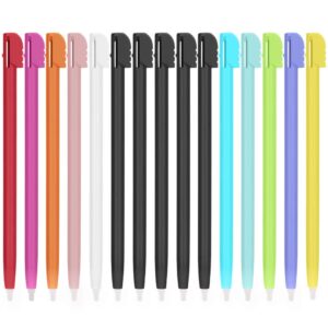 stylus pen for nintendo ds lite, 15pcs plastic portable touch pen, 11 colors available