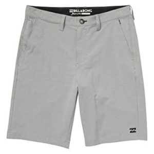 Billabong Boys' Big Classic Hybrid Walkshort, Grey, 26