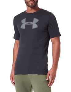 under armour men's ua big logo short sleeve t-shirt lg black