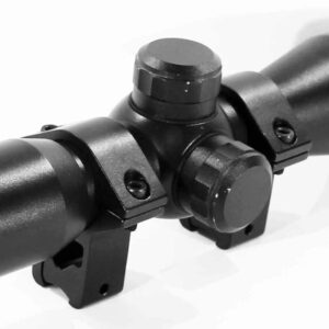 Trinity tactical Hunting 4x32 scope for Ruger Blackhawk Air Rifle dovetail rail Mount adapter rings mildot reticle black aluminum