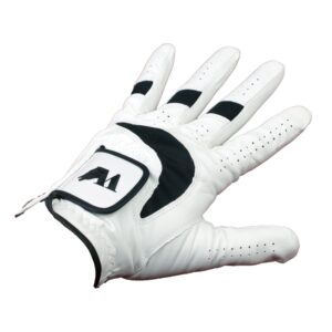 truegrip golf glove white leather ladies worn on right hand small