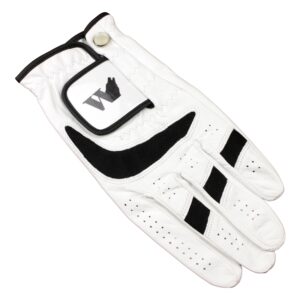 TrueGrip Golf Glove White Leather Ladies Worn on Right Hand Small