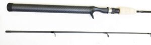 kufa sports 8' 2-section ultra light casting kokanee rod kc802ul