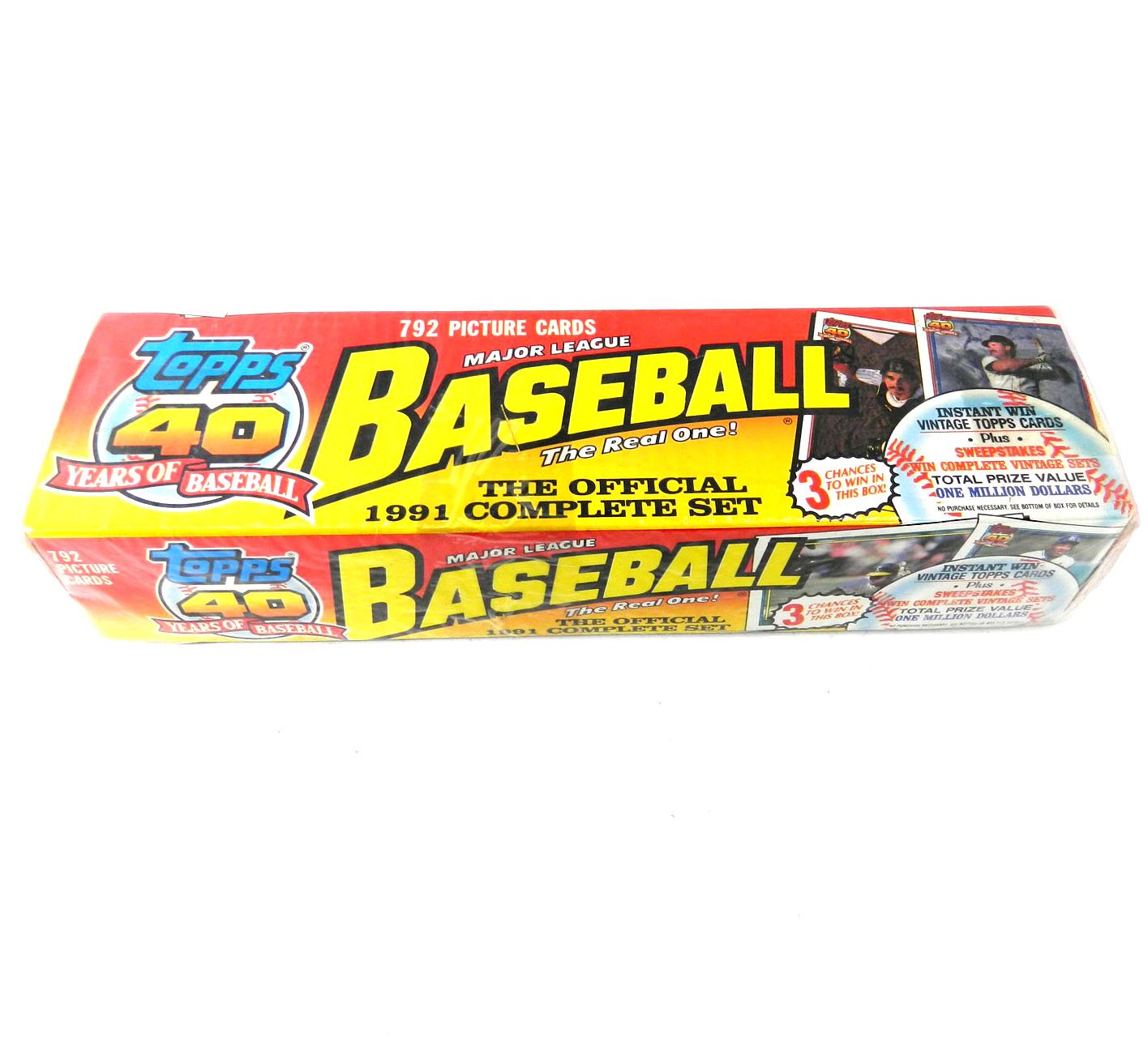 1991 Topps Baseball Factory Set (Holiday)