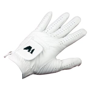 turnberry golf glove white leather ladies worn on left hand small