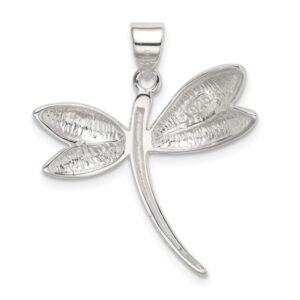 925 Sterling Silver Dragonfly Necklace Charm Pendant Only