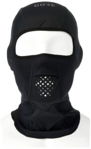 gore wear unisex m windstopper balaclava, black, one