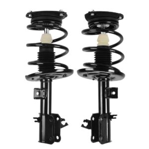 autosaver88 front complete struts compatible with 2007-2012 altima 2.5l exc. hybrid 2013 altima s 2.5l coupe