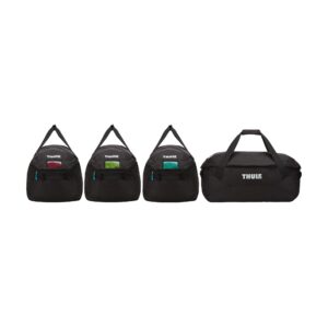 thule gopack duffel bags - set of 4 - cargo organization - wide mouth opening - durable materials - quick access - collapse for easy storage