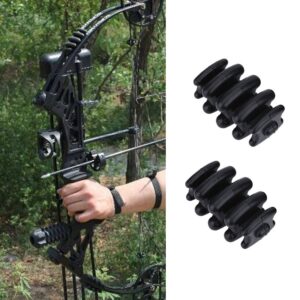 compound rubber bow stabilizer 2pcs archery shock absorber vibration dampener limb silencer compound bow limb savers