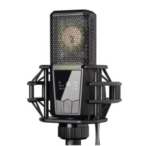 lewitt lct 540 s large-diaphragm studio condenser microphone - ultra low self-noise - ideal for extreme processing - low-cut filter and attenuation - military spec transport case included