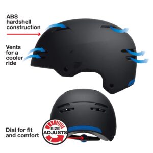 BELL Vert 2.0 Adult MS Helmet, Vert 2.0 - Matte Black & Atomic Badge