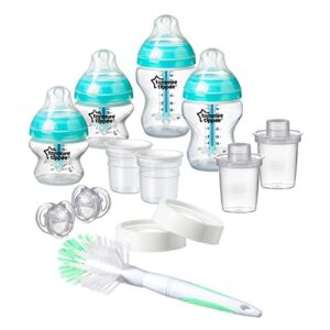 tommee tippee advanced anti colic newborn bottle feeding starter set