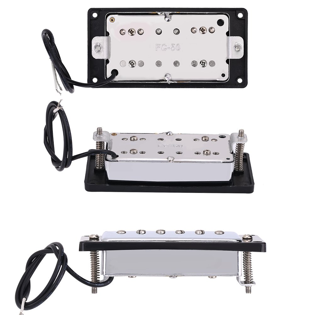 Bridge & Neck Pickup, Humbucker Coil Pickups for Electric Guitar