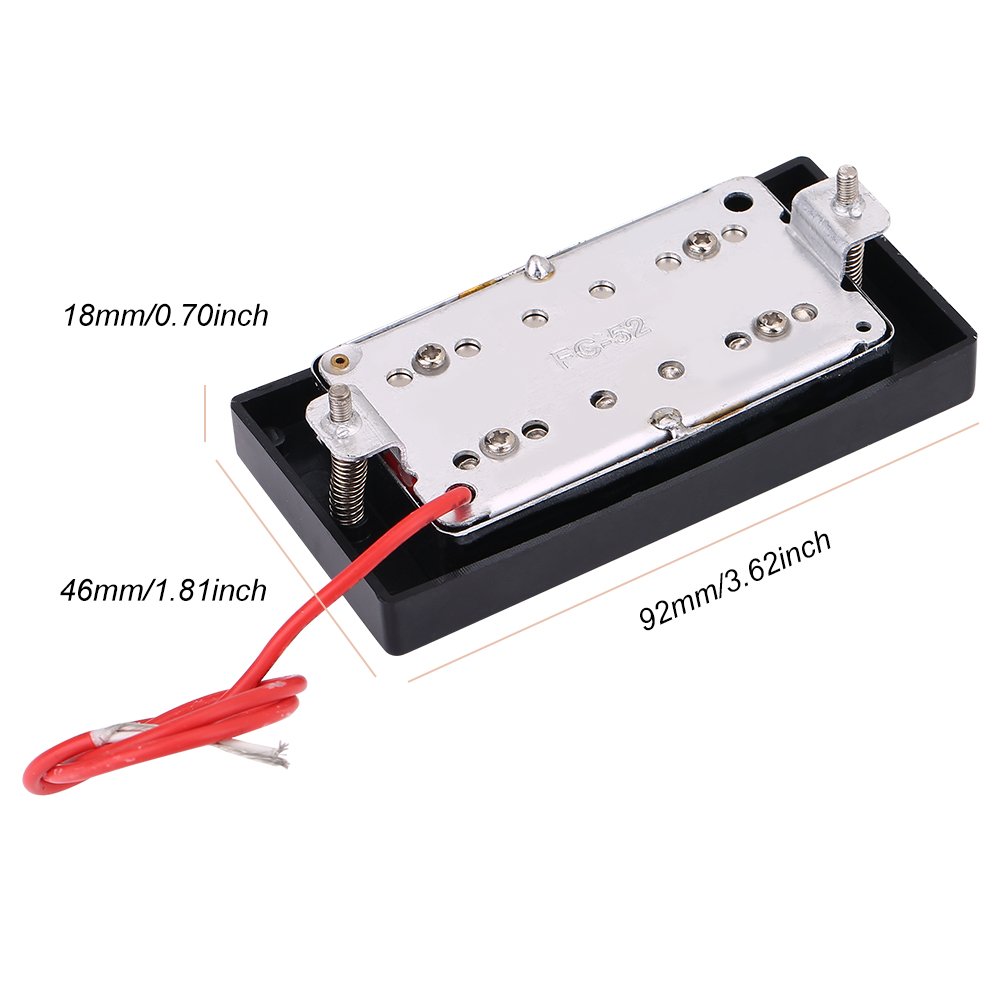 Bridge & Neck Pickup, Humbucker Coil Pickups for Electric Guitar