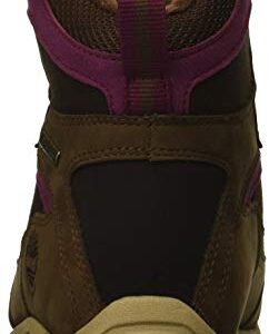 Timberland Women's MT. Maddsen Winter Waterproof Ins Hiking Boot, Dark Brown Nubuck, 9 M US