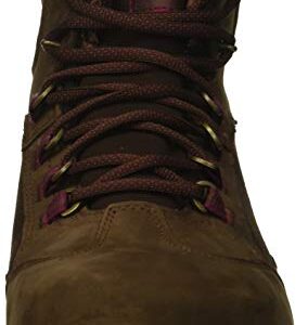 Timberland Women's MT. Maddsen Winter Waterproof Ins Hiking Boot, Dark Brown Nubuck, 9 M US