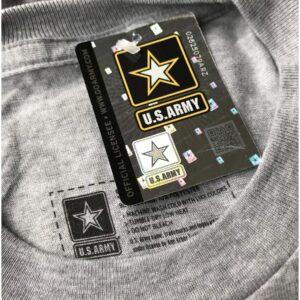 Ann Arbor T-shirt Co. Army PT Style Shirt | U.S. Military Physical Traning Infantry Workout T-Shirt-(Adult,S)