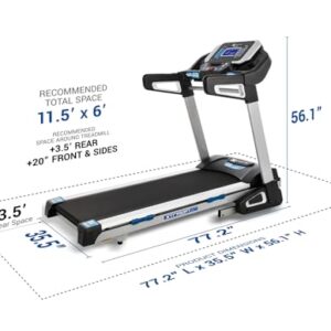 XTERRA Fitness TRX4500 Premium Performance Series Folding Treadmill, Large XTRASoft Cushioned Running Deck, LCD Display, Handlebar Speed and Incline Controls, Variety of Programs, FTMS Bluetooth