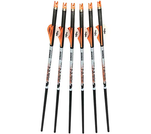 Ravin R139 20-Inch 400-Grain .001-Carbon Crossbow Arrows for Use Exclusively with Ravin Crossbows