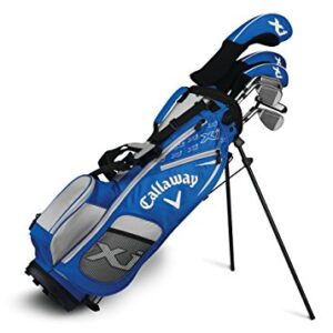 Callaway Golf Xj Junior Golf Set, Level 3, 7 Piece Set, Right Hand, Blue