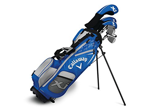 Callaway Golf Xj Junior Golf Set, Level 3, 7 Piece Set, Right Hand, Blue