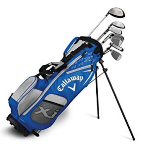 Callaway Golf Xj Junior Golf Set, Level 3, 7 Piece Set, Right Hand, Blue