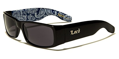 Locs 4 Pack 06 1 Black & 3 Bandana Print NB