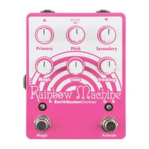 earthquaker devices rainbow machine v2 polyphonic pitch-shifting modulator pedal