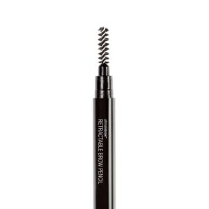 wet n wild Ultimate Eyebrow Retractable Definer Pencil, Taupe, Dual-Sided Brow Brush, Fine Tip, Shapes, Defines, Fills Brow Makeup