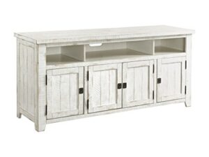 martin svensson home nantucket 65" tv stand, antique white