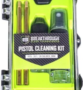 Breakthrough BT-ECC-35/38/9: BCT Vision Series Pistol Cleaning Kit - .35 Cal / .38 Cal / 9Mm