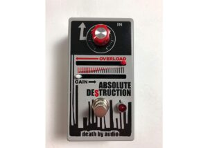 death by audio absolute destruction fuzz pedal