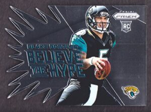 2014 panini prizm football believe the hype #bh2 blake bortles jacksonville jaguars