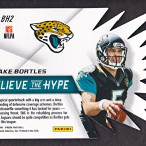 2014 Panini Prizm Football Believe the Hype #BH2 Blake Bortles Jacksonville Jaguars