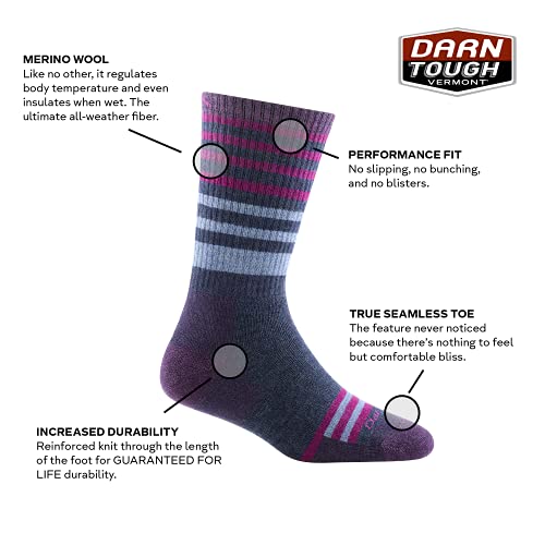 DARN TOUGH (Style 1946) Women's Gatewood Hike/Trek Sock - Oatmeal, Medium