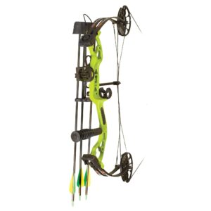 pse archery rts, miniburner, r, lg, 25-40 (1818rlg2540), lime green