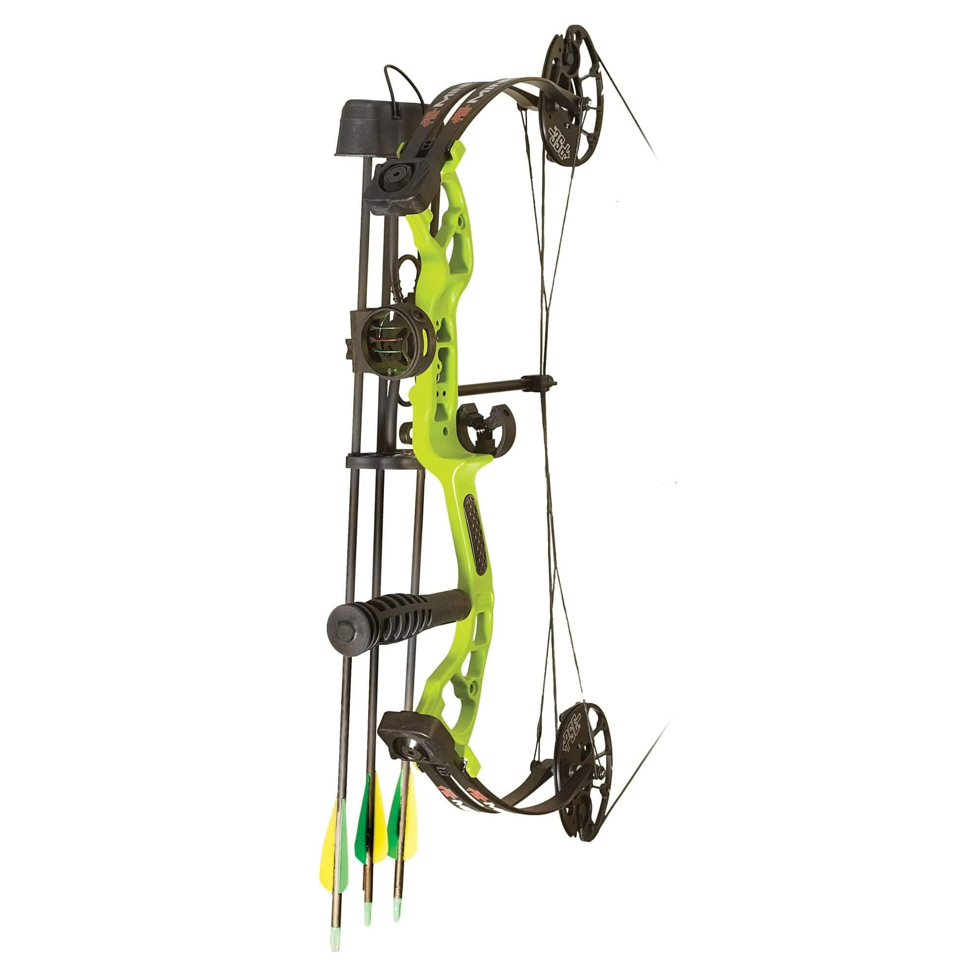 PSE ARCHERY RTS, MINIBURNER, R, LG, 25-40 (1818RLG2540), Lime Green