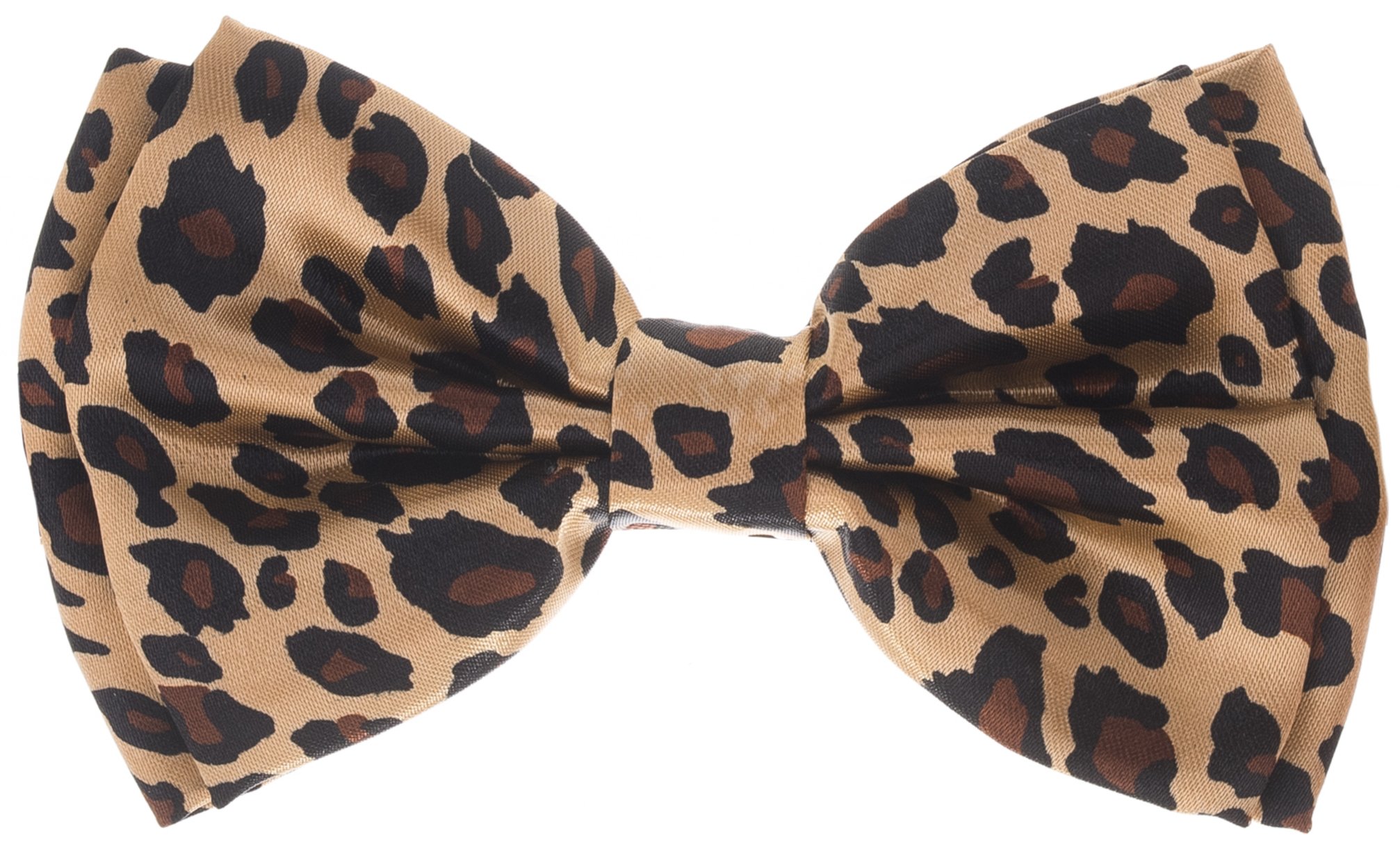 Man of Men Leopard Bow Tie for Men, Leopard Tie, Gold, Brown & Black Bowtie, Cheetah Print Bow Tie