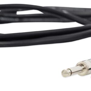 Rockville RTSBW10 10 Foot 1/4" TS to Bare Wire Speaker Cable,16 AWG,100% Copper