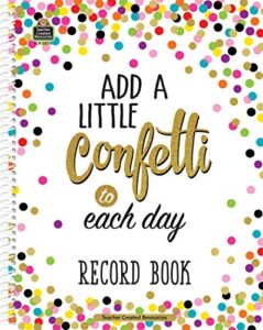 confetti record book