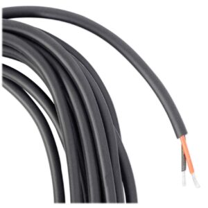 Rockville RTSBW20 20 Foot 1/4" TS to Bare Wire Speaker Cable,16 AWG,100% Copper