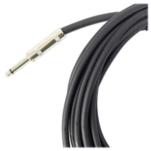 Rockville RTSBW20 20 Foot 1/4" TS to Bare Wire Speaker Cable,16 AWG,100% Copper