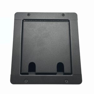 ProCraft Pro Audio Recessed Floor Pocket Box. Loaded with 2 AC Duplexes, Made in the USA