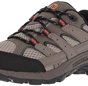 Merrell Moab 2 Low LACE Hiking Sneaker, BARK Brown, 5 US Unisex Big Kid