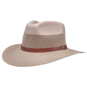 american hat makers florence fedora hat — straw sun hats for men & women cream