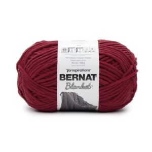 bernat blanket bb, crimson